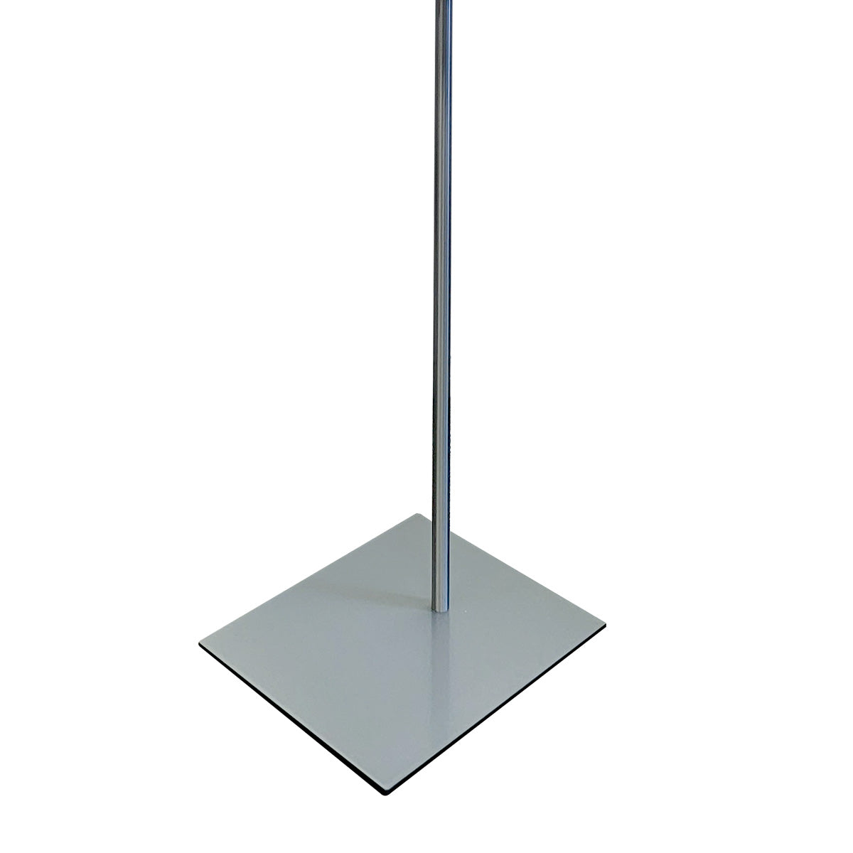 METAL SQUARE BASE ONLY – LA DISPLAY AND FIXTURE